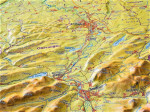 Raised relief maps are available of the entire Alps as well as smaller ...
