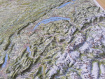 Raised relief maps are available of the entire Alps as well as smaller ...